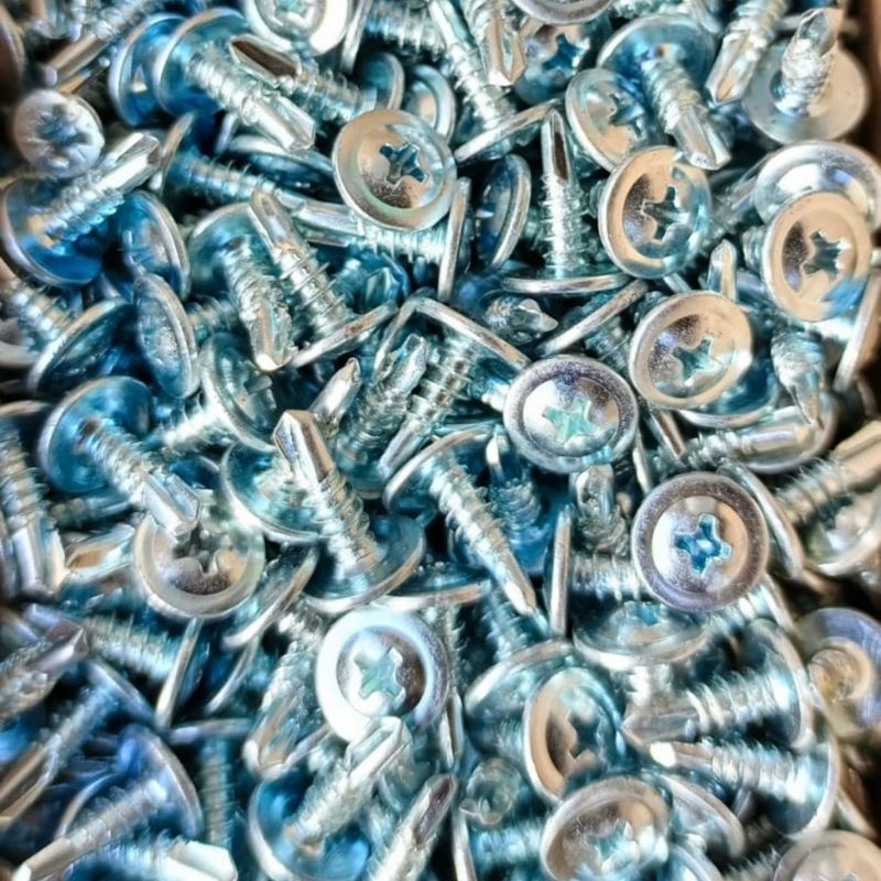 Hardened Steel Self-Tapping Screws (Zinc/Black) – Axial Roofing